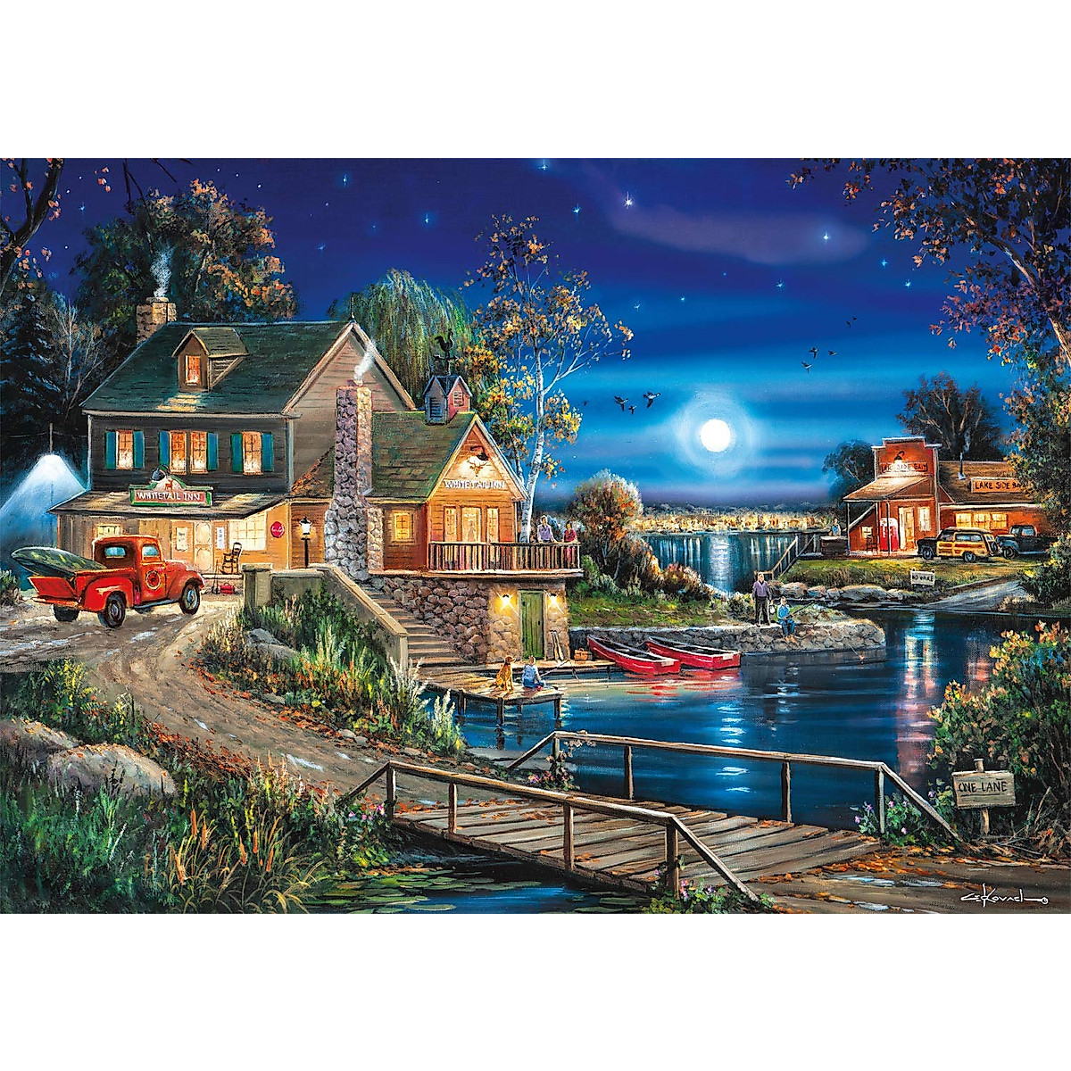 Buffalo Games - Days to Remember - Autumn Memories - 500 Piece Jigsaw Puzzle For Adults - Challenging Puzzle Perfect for Game Nights - 500 Piece Finished Size Is 21.25 x 15.00