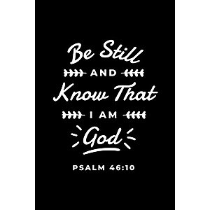 Be Still and Know: Christian Religious Discreet Password Logbook, Alphabetical Password Manager with Tabs A-z, Password Keeper