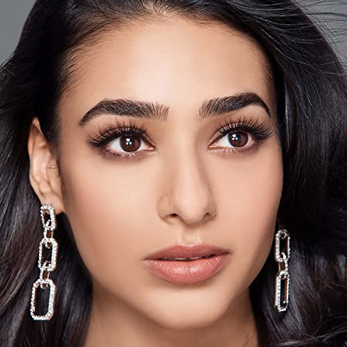 KISS Lash Couture Luxtension, False Eyelashes, Russian Volume', 16 mm, Includes 1 Pair Of Lash, Contact Lens Friendly, Easy to Apply, Reusable Strip Lashes