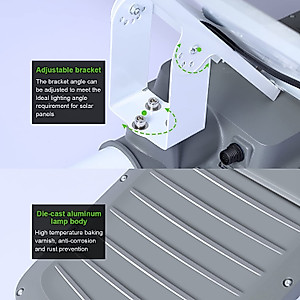 Juyace 400W Solar Street Lights Outdoor, 30000Lm Bright Dusk to Dawn Outdoor Lighting Waterproof IP67 with Remote Control, 6500K Security LED Flood Light for Parking Lot Pathway and Yard,etc