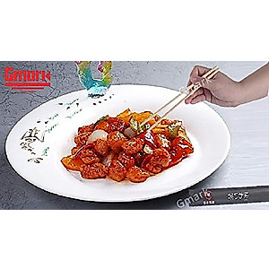 Disposable Chopsticks Pack of 40 Pair, 9" Japanese Style Sleeved Sushi Chopsticks by Gmark GM1038A