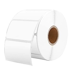 MUNBYN 2.25 in x 1.25 Inch Direct Thermal Labels, Self-Adhesive Address Shipping Thermal Stickers, BPA&BPS Free Barcode Thermal Papers-1 Roll,1000 Labels