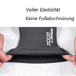 Neoprene Socks Diving Scuba Socks Wetsuit Fin Booties for Men Women Kids, 3MM 5MM Surfing Booties Beach Sock Thermal Flexible Anti Slip for Rafting Snorkeling Swimming Wading Sailing