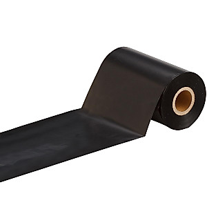 Thermal Transfer Ribbon - Wax 4.33" X 1476' (110mm X 450m) Black 24 Rolls/Case (ZEBRA Printer)