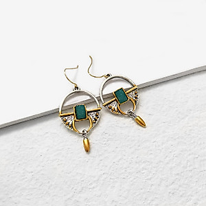 JA.S.JR Vintage Boho Earrings Gold Drop Dangle Earrings for Women