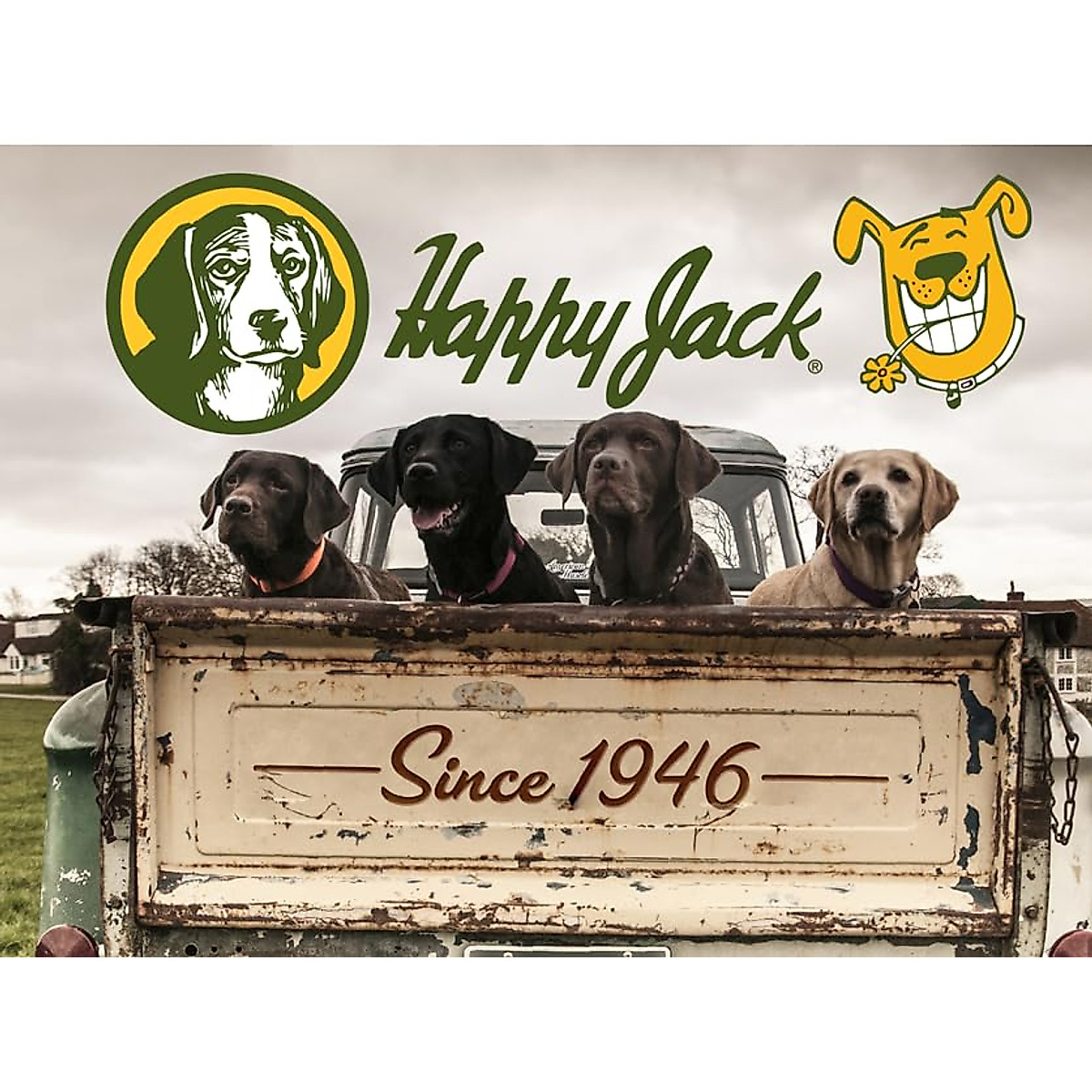 Happy Jack Skin Balm Hot Spot & Itchy Skin Relief for Dogs, Cats & Horses (4 oz), Softens Skin, Aids Healing of Hot Spots, Fast Relief to Intense Itching, Scratching & Gnawing