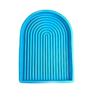 Decorative Tray Resin Mould,Jewelry Tray Silicone Mold for Epoxy Resin,Fruit Plate Tray Resin Casting Mold