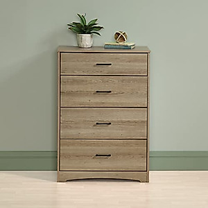 Sauder Beginnings 4-Drawer Chest, Summer Oak Finish