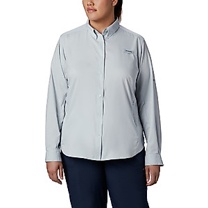 Columbia Women’s PFG Tamiami™ II Long Sleeve Shirt, Cirrus Grey, Large