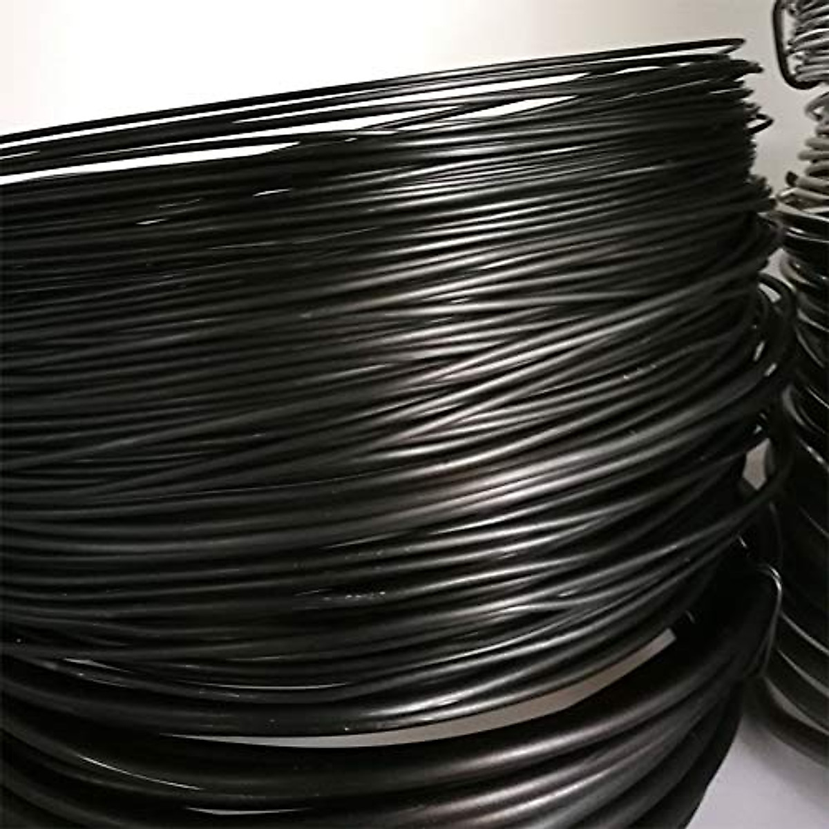 Birmingfive 1 Roll Bonsai Wires Anodized Aluminum Bonsai Training Wire with 4 Sizes 3.5 mm, 4 mm, 5 mm, 6 mm, 500g Large Roll, Black & White