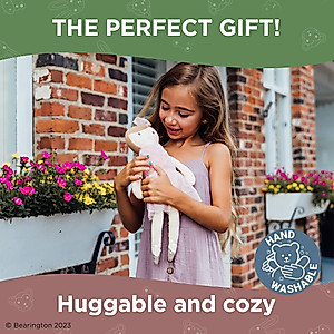 Bearington Lil' Ballerina Brunette Ballerina 16.5 Inch Ballerina Doll - Plush Baby Doll - Ballerina Stuffed Animals Ballerina Toys