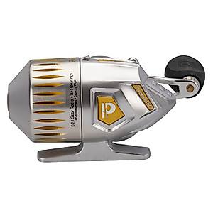Micro Sniper Spincast Reel - Silver/Gold