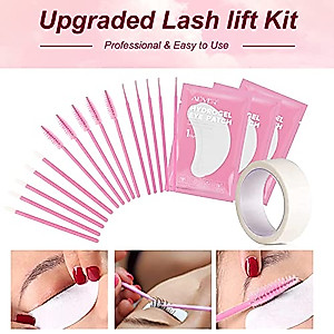 Lash Lift Kit, Professional Eyelash Lift Kit, Eyelash Extension Kit Long Lasting Wave Lash Curling for Home or Salon Use, Semi-Permanent Curling Eyelash Perm Kit for Beautify Your Lashes