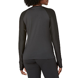 New Balance Women's Shape Shield Long Sleeve, Black, X-Large