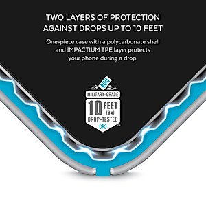 Speck Products Presidio Grip iPhone SE (2022) Case| iPhone SE (2020)| iPhone 8| iPhone 7, Aster Purple/Heliotrope Purple