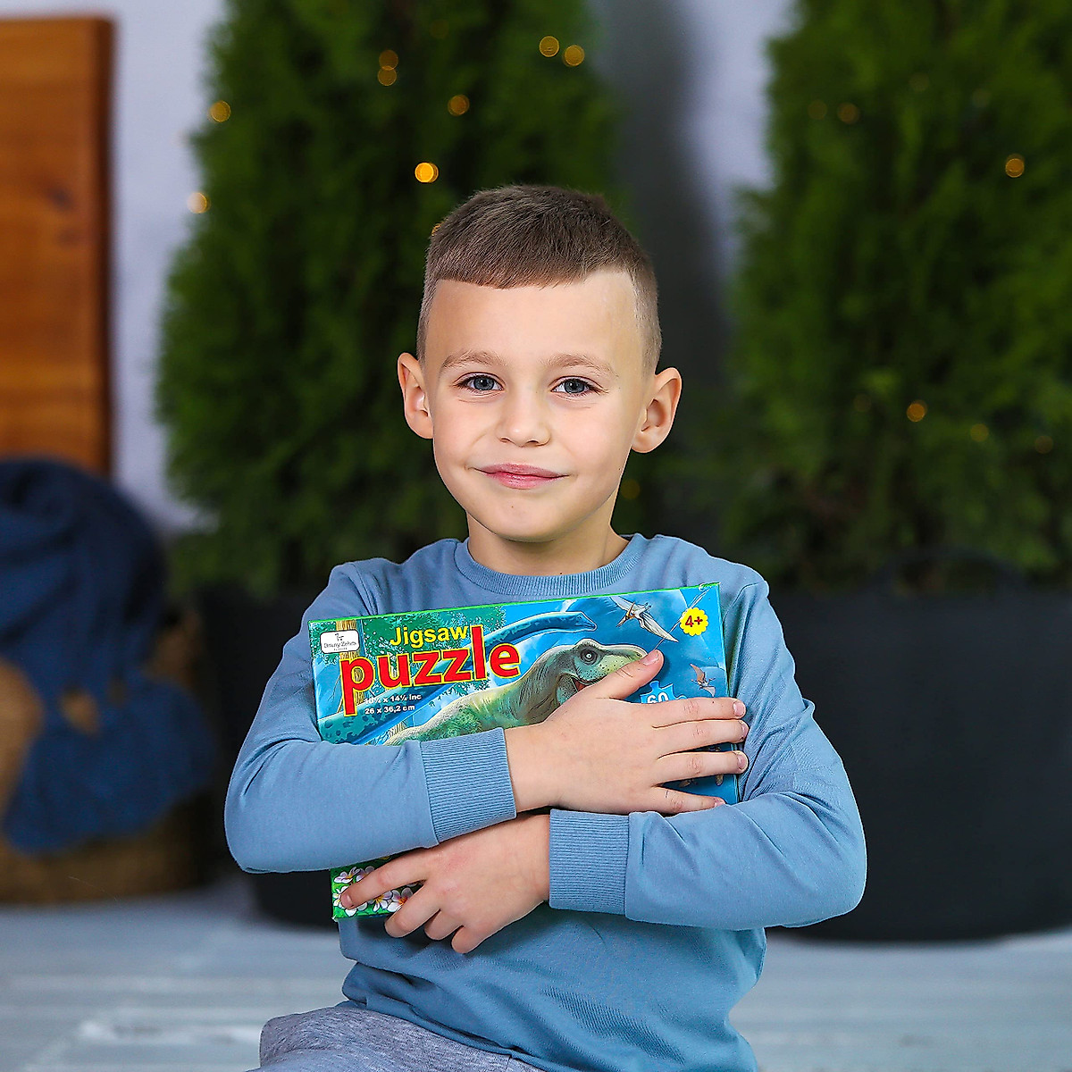 Planet of The Dinosaurs Jigsaw Puzzles for Kids Ages 4-8 | Fun & Entertaining Toys for Children | Epic Educational Birthday for Boys & Girls