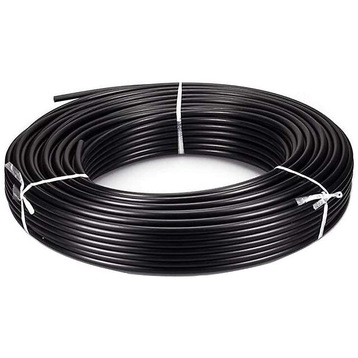 TL TOOLEGIN 3/8" OD High Pressure Nylon Tubing for Outdoor Misting System 65.6ft/20m Misting Line for Patio Patio Mister for Cooling Water Mister Hose for Umbrella