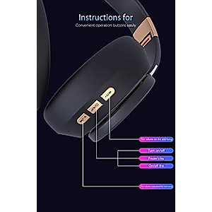 Wireless Headphones Gaming BT 5.0 Bluetooth Long Lasting Life Painless Wear Heavy Bass Upgraded Active Noise Canceling (Green)