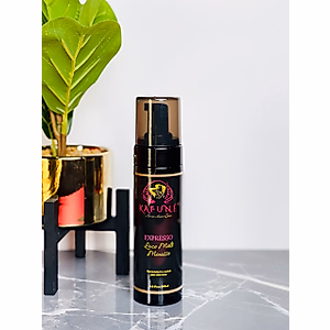 Kafune Amor Premium Lace Melting Mousse - Tinted Quick-Drying Mousse for Lace Wigs, Natural Finish, Ideal for Braids and Baby Hairs - Expresso Dark Brown