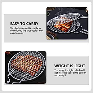 Ellennice Multi-purpose Grill, Portable Barbecue Accessories, With Detachable Handle, Suitable for Vegetables, Steak, Seafood Class, Very Suitable for Home or Outdoor Barbecue Tools