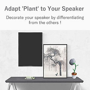 ELECOM Flower Stand Speaker Mount Holder/Compatible with Google Home Mini and Nest Mini/Protective Case AIS-GHMFLOWER