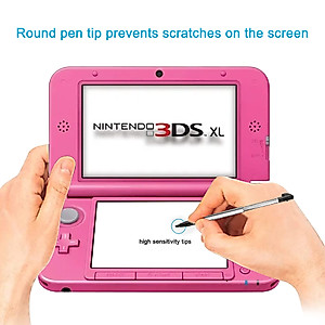 3DS XL Stylus Pen, Metal Retractable Replacement Stylus Compatible with Nintendo 3DS XL, 4in1 Combo Touch Styli Pen Set Multi Color for 3DS XL