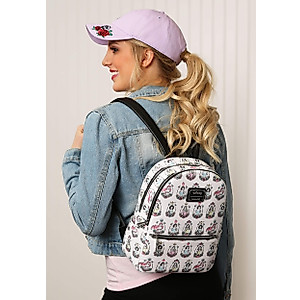 Loungefly Princess Portraits Faux Leather Mini Backpack Standard