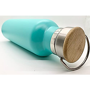Stainless Steel Thermal Water Bottle-Wide Mouth Vacuum Insulated Double Wall 800mL Reusable Keeps Water Cold All Day Leak Proof No Lead BPA Free