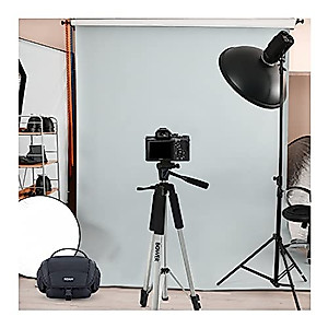 Sony Alpha a7II Mirrorless Digital Camera Bundle with 28-70mm f/3.5-5.6 Lens, Corel Software Kit, Camera Bag, 57-Inch Tripod, Rechargeable Battery and Dual Charger, 32GB SD Card, HDMI Cable (7 Items)