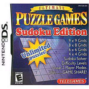 Puzzle Games Sudoku Edition - Nintendo DS