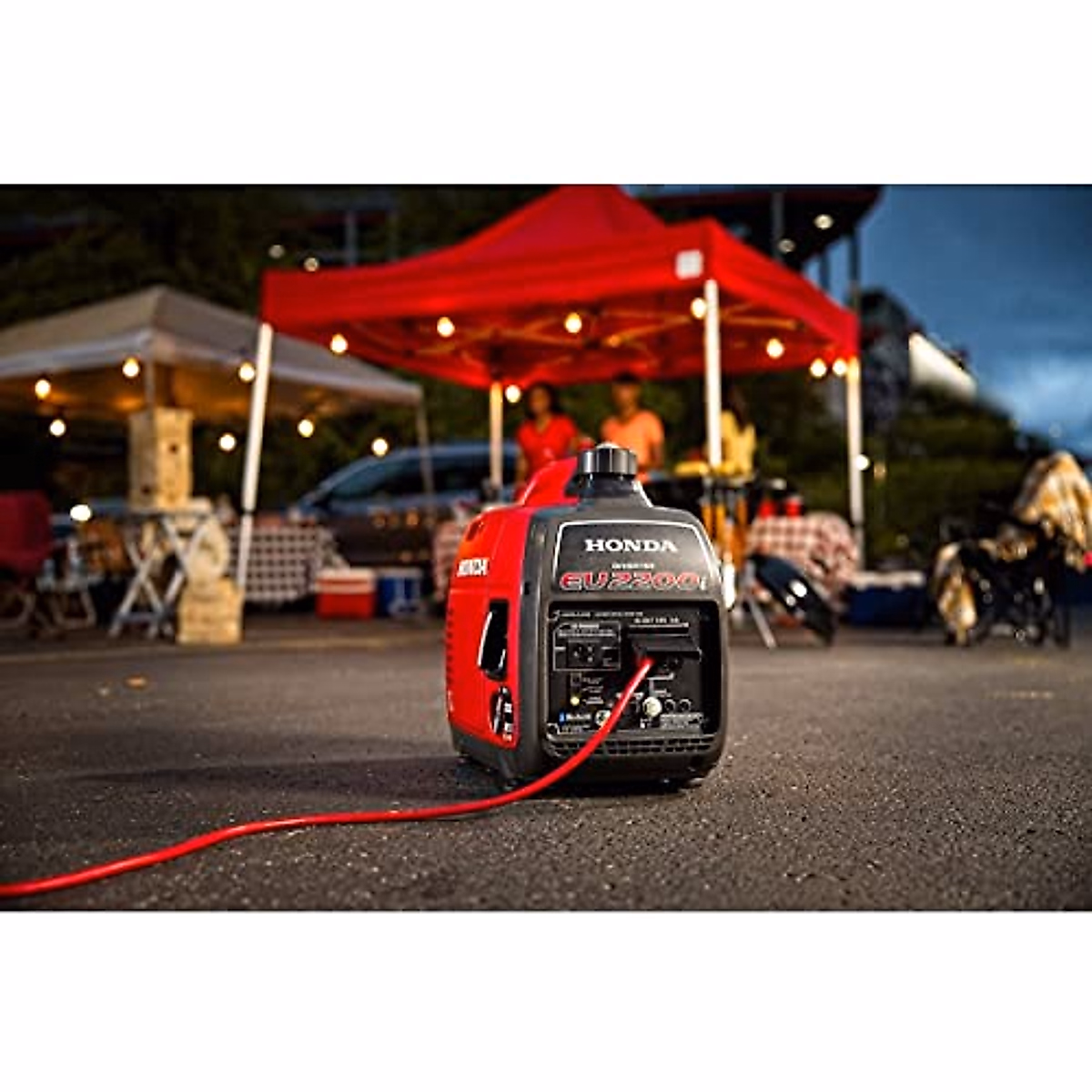 Honda EU2200i 2200-Watt 120-Volt Super Quiet Portable Inverter Generator with CO-Minder - 49-State