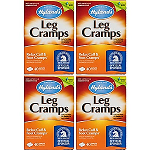 Hyland's Leg Cramps 40 Caplets Pack of 4
