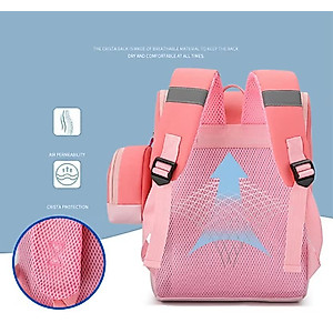 DAHUOJI Unicorn Kids Backpack Girls School Backpack Protect the spine Kindergarten elementary schoolSchool Bag