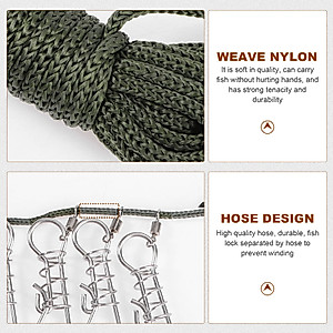 SEWACC 2 Sets 5 Fishing Lock Buckle for Fishing Locks for Fishing