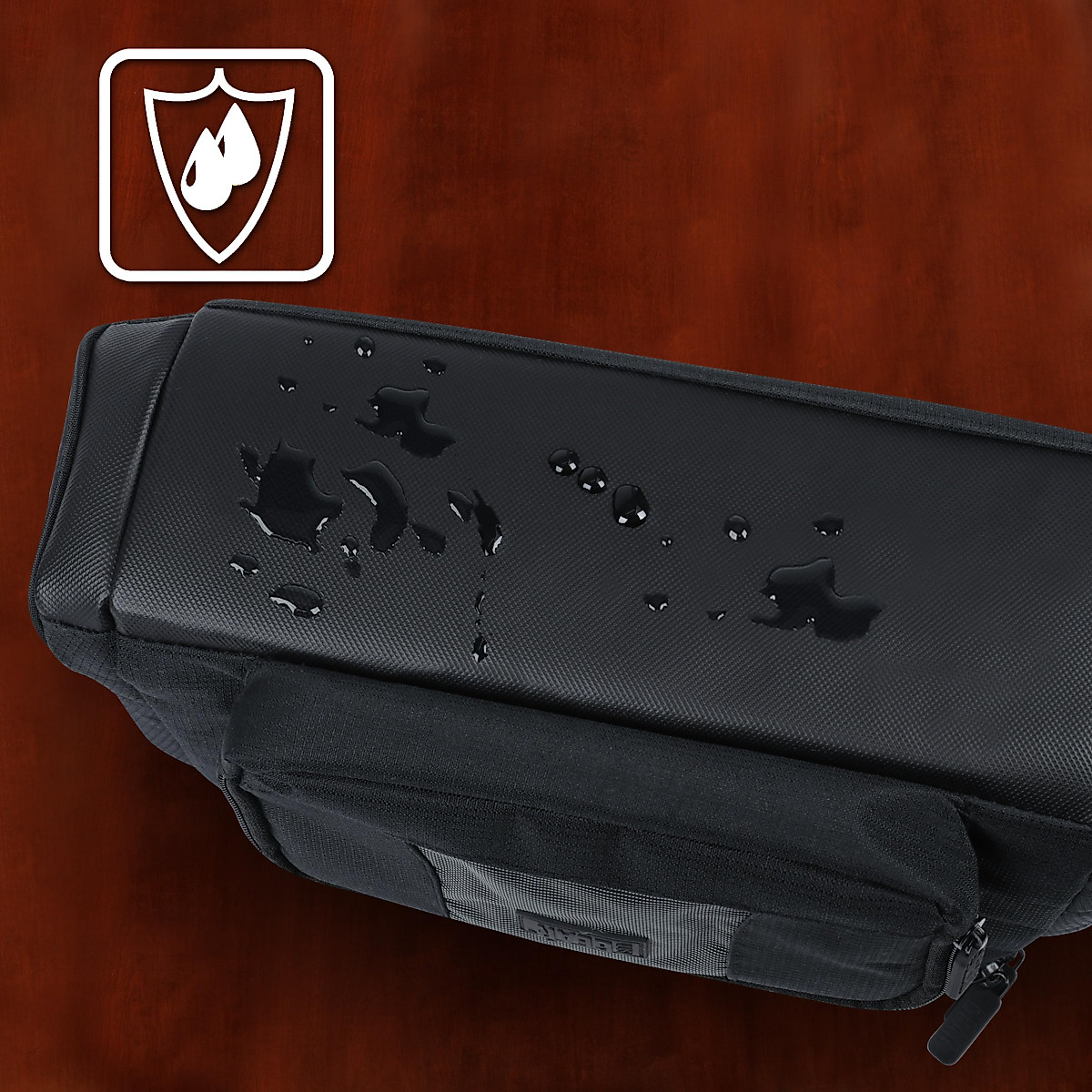 USA Gear MTG Bag Compact Card Case - Magic the Gathering Deck Carrying Case with Padded Customizable Interior, Fits MTG Deck Boxes, Booster Box, Yugioh Card Decks and more Accessories (Bag Only)