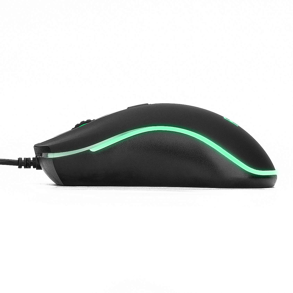 Rii RM105 Wired Mouse,Computer Mouse with Colorful RGB Backlight,Comfortable Grip Ergonomic Optical,USB Wired Mice Support Windows PC, Laptop,Desktop,Notebook,Chromebook