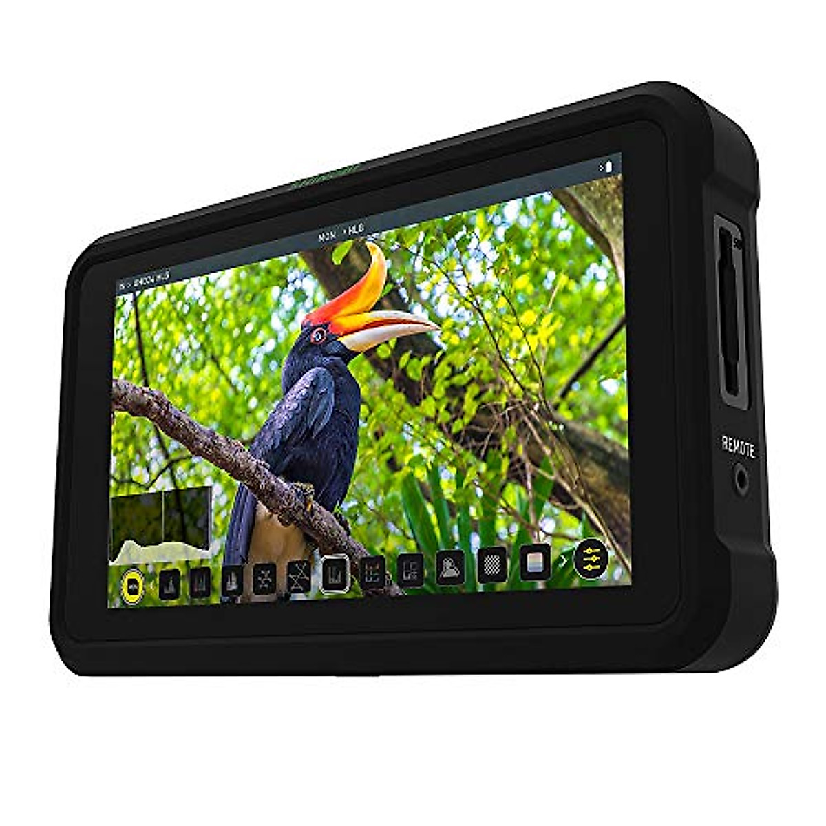Atomos Shinobi 5.2" 4K HDMI Monitor Bundle with Lithium-Ion Battery, AC/DC Charger & Screen Cleaning (5-Pack)