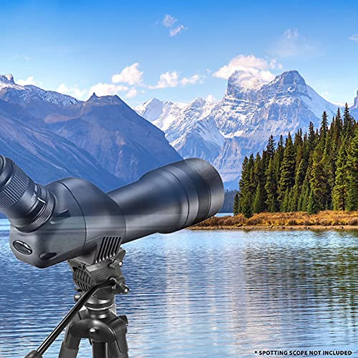 Barska AF13650 Professional Tripod with Fluid Head & Carrying Case for Spotting Scopes, Binoculars, Cameras, etc