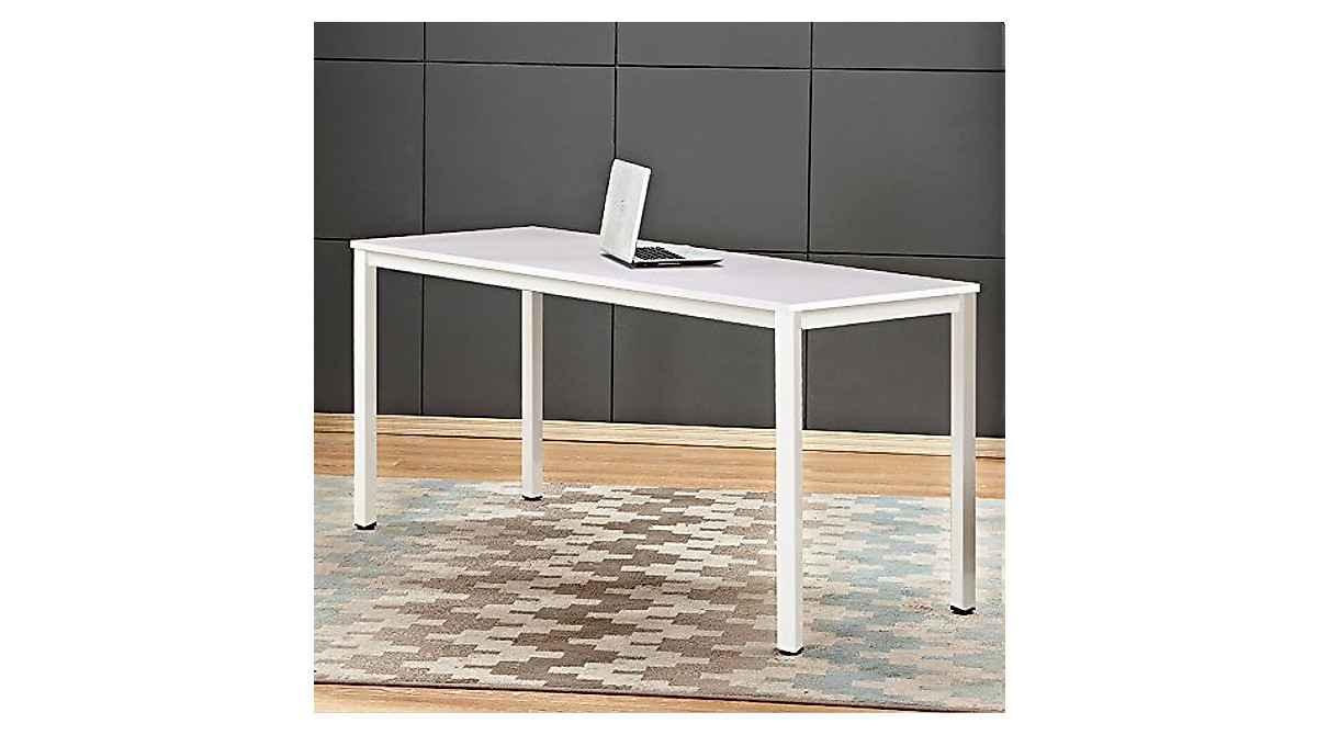 Need White 63-Inch Computer Desk – Stylish & Durable Home Office Desk