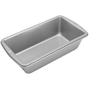 Wilton 070896590510 Recipe Right Large Loaf Pan, STANDARD, Steel
