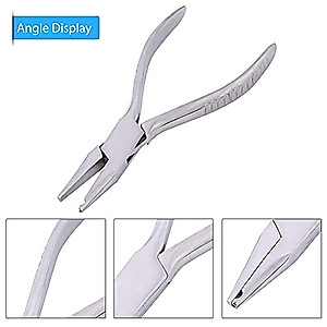 214 Stainless Steel Eyeglasses Nose Pad Pliers Glasses Repair Assembling & Adjusting Tools