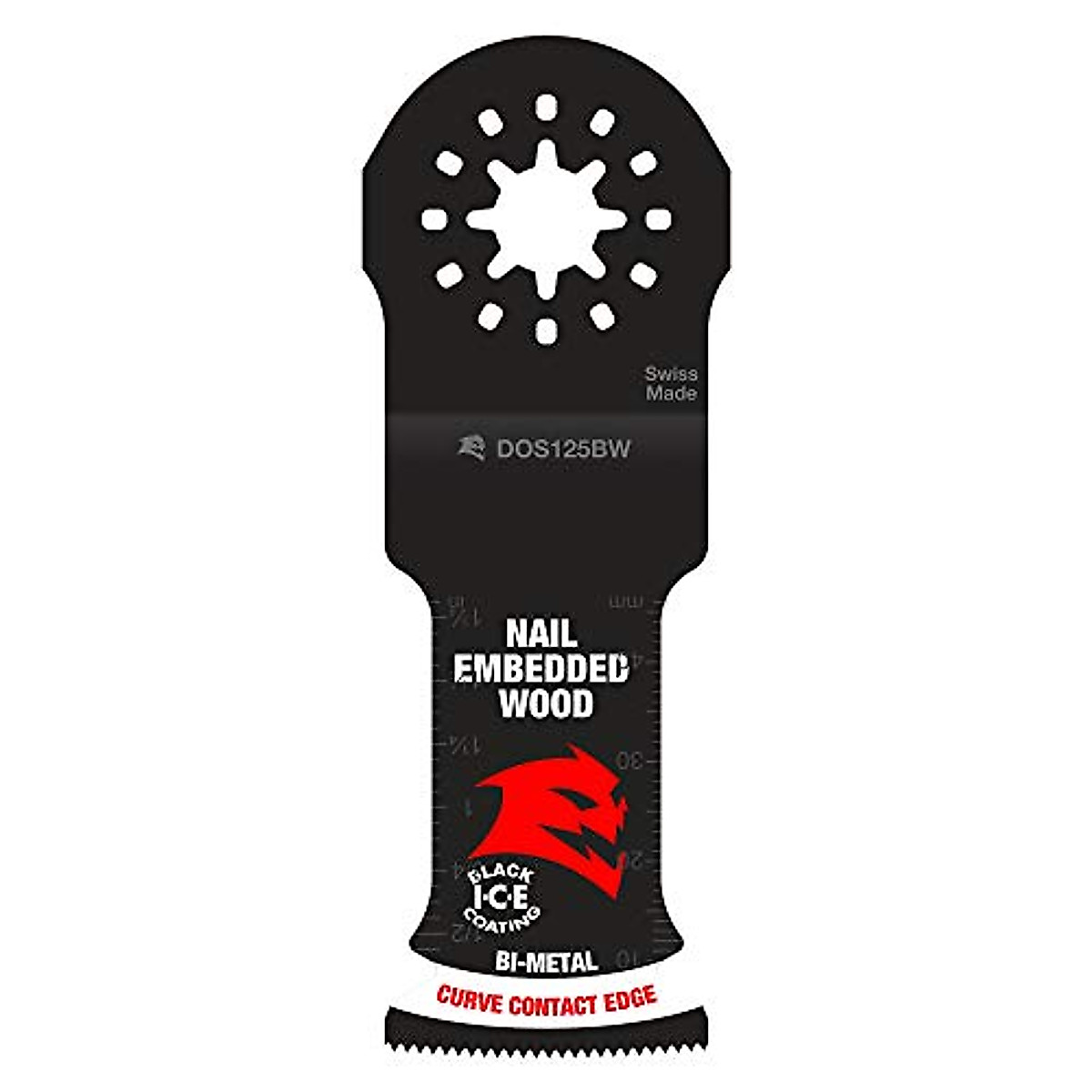 Diablo by Freud DOS125BW3 1-1/4 in. Starlock Bi-Metal Oscillating Blades for Nail-Embedded Wood (3-Pack)