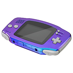 IPS Ready Upgraded eXtremeRate Chameleon Purple Blue Replacement Shell Full Housing Cover Buttons for Gameboy Advance GBA - Compatible with Both IPS & Standard LCD - Console & IPS Screen NOT Included