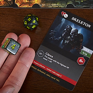 Hasbro Gaming Dungeons & Dragons: Bedlam in Neverwinter Board Game, Escape Room, Cooperative Strategy Games for Ages 12+, 2-6 Players, 3 Acts Approx. 90 Mins Each