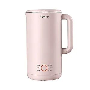 Joyoung DJ06M Mini Automatic Soymilk Maker Congee Juicer Soup (Pink)
