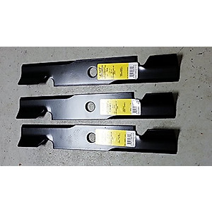 DMSC2801 Set of 3 Commercial Lawn Mower Blades to Fit Toro Z Master 52" 133-2134