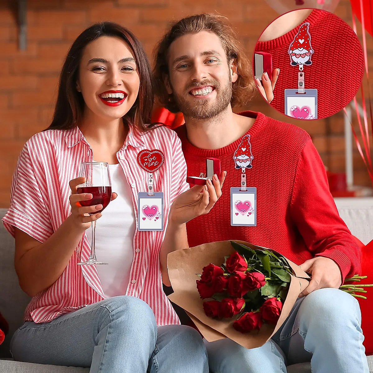 Giegxin 18 Pcs Holiday St. Patrick’s Day Badge Reels Retractable Seasonal Reels Holiday ID Name Badge Holder with Clip for Nurse Office Doctor Gifts Teachers(Vivid)