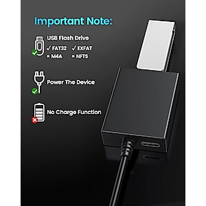 ANDTOBO USB to Aux Audio Adapter, 3.5mm Male to USB Female for Playing Music with USB Drive in Your Car