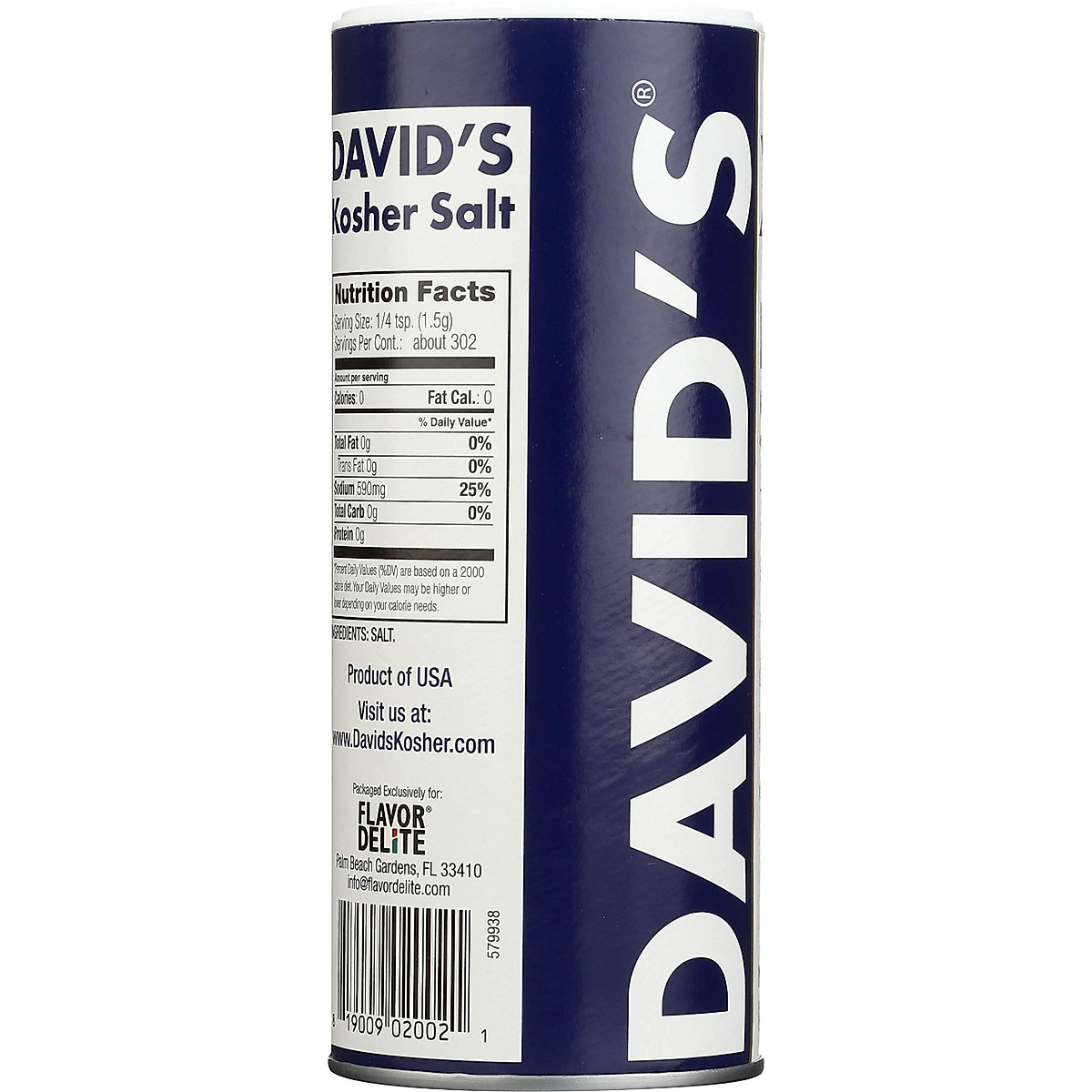 Davids, Salt Kosher, 16 Ounce