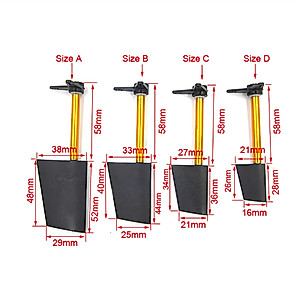 Prop Steering Rudder 1Set Nylon Dual Steering Rudder with Servo Steering Arm Rod Stopper Ball Head Joint for RC Boat Scale Marine Cruise to Ensure That The Shaft Works smoothly and stably